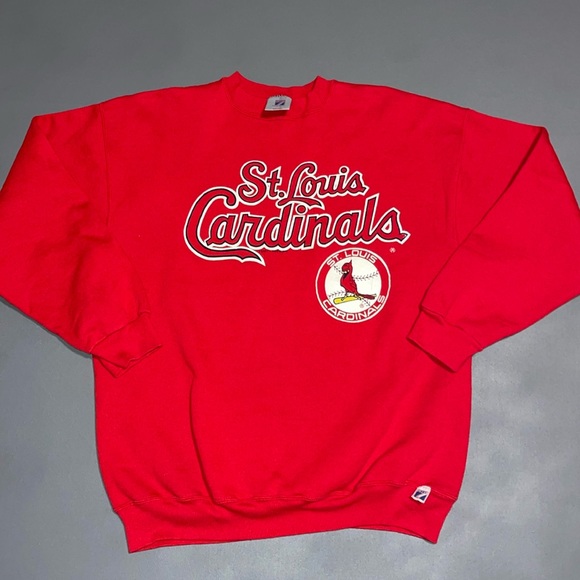 LOGO 7 | Shirts | Vintage 8s Mlb St Louis Cardinal Logo 7 Sweatshirt ...